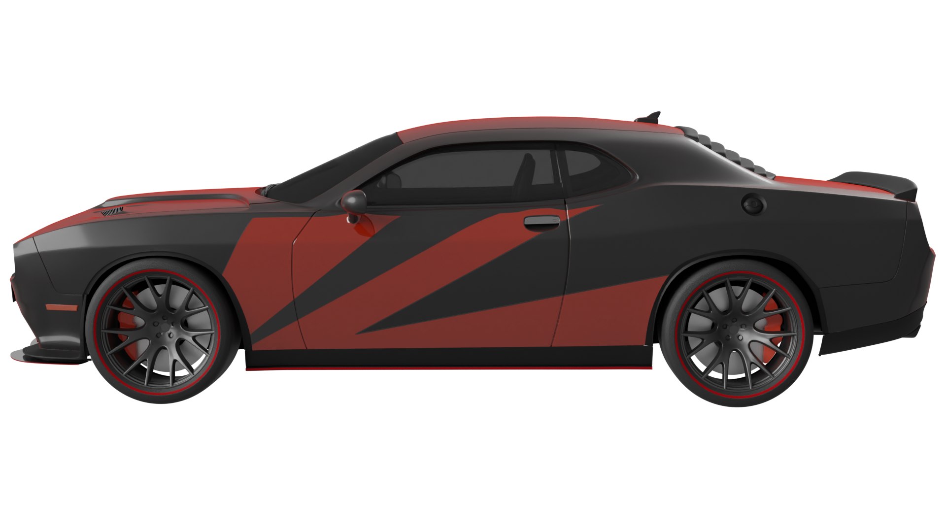 3D Model Dodge Challenger Demon - TurboSquid 2239932