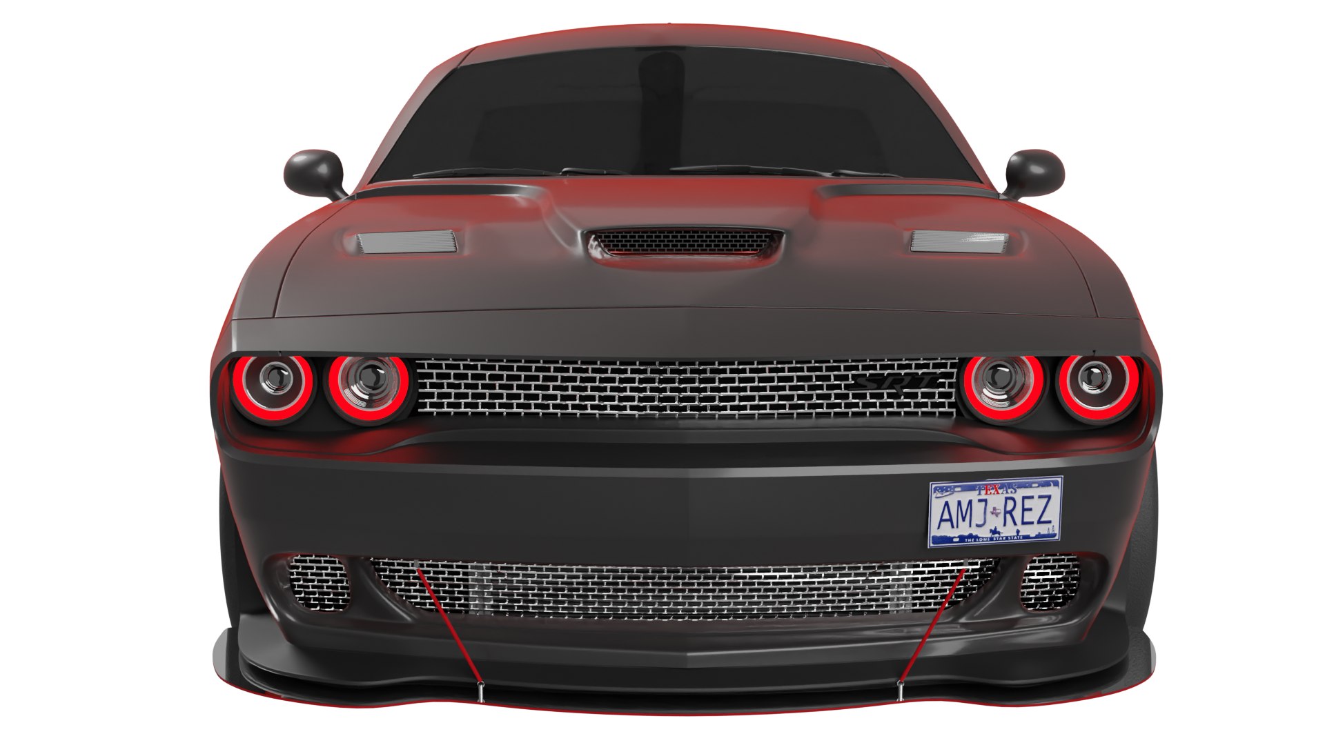 3D Model Dodge Challenger Demon - TurboSquid 2239932
