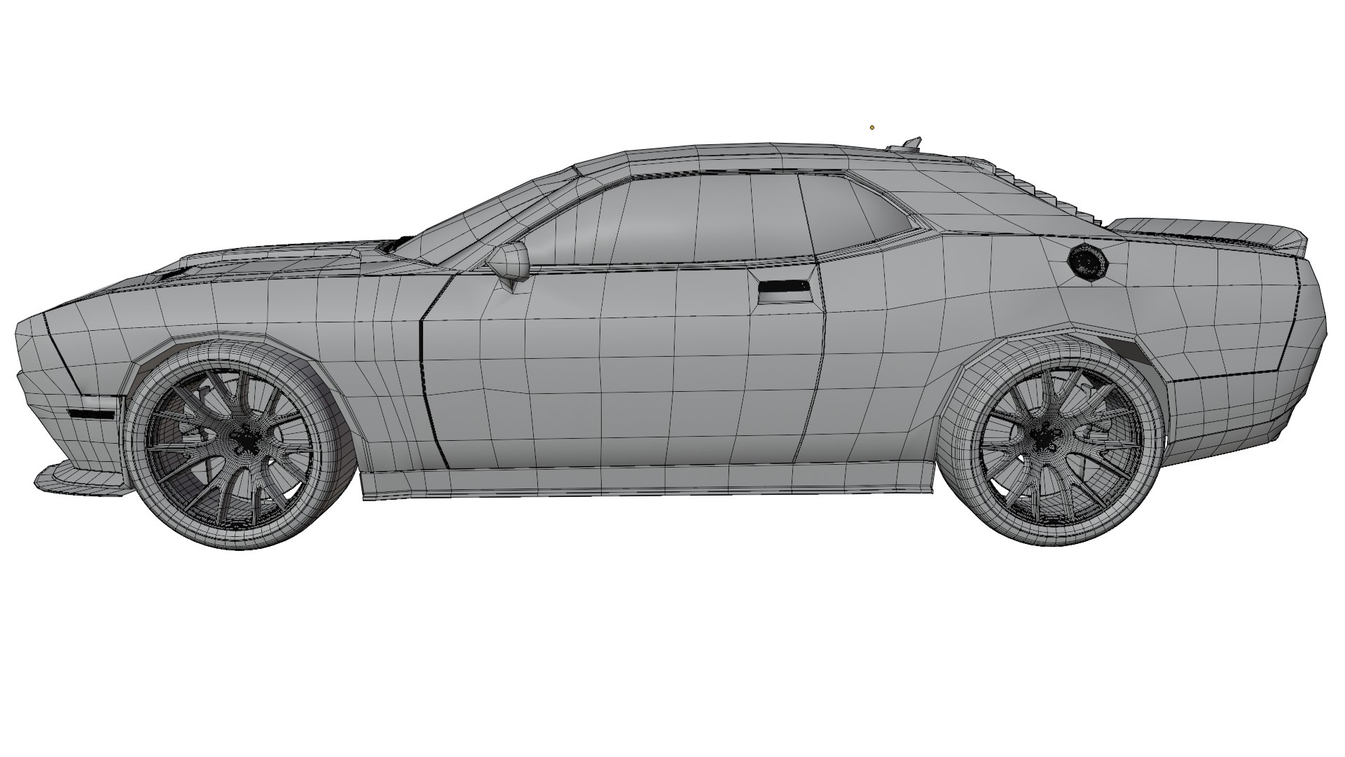 3D Model Dodge Challenger Demon - TurboSquid 2239932