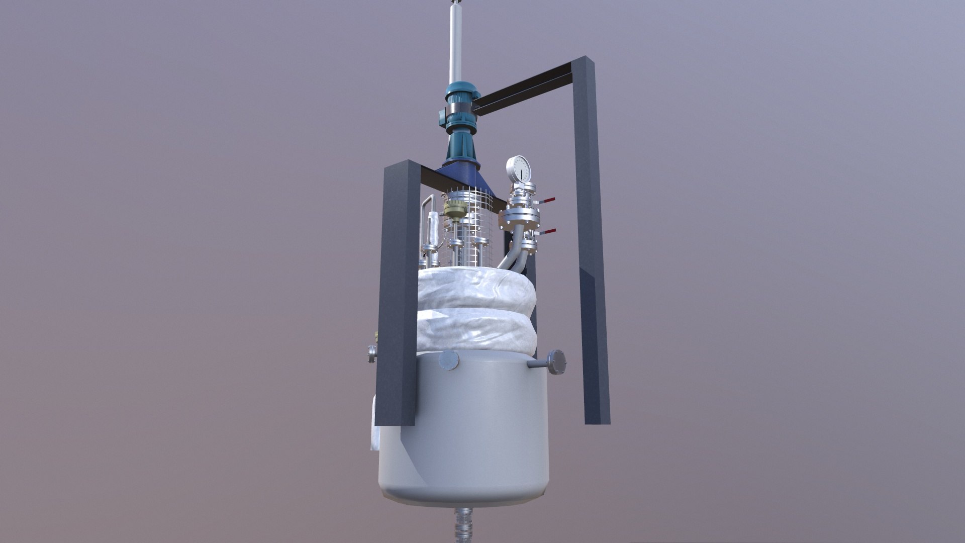 Reactor System Model - TurboSquid 2290554
