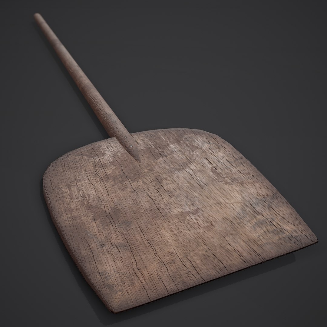 Bread Paddle 3D Model - TurboSquid 1680296