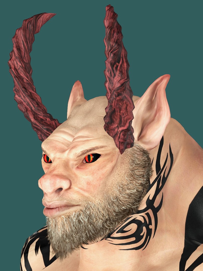 3D Realistic Rigged Monster Human Creatures Character 3D Model ...