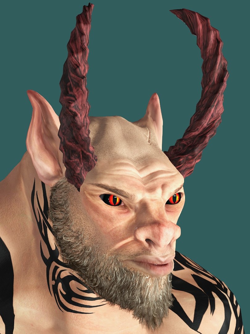 3D Realistic Rigged Monster Human Creatures Character 3D Model ...