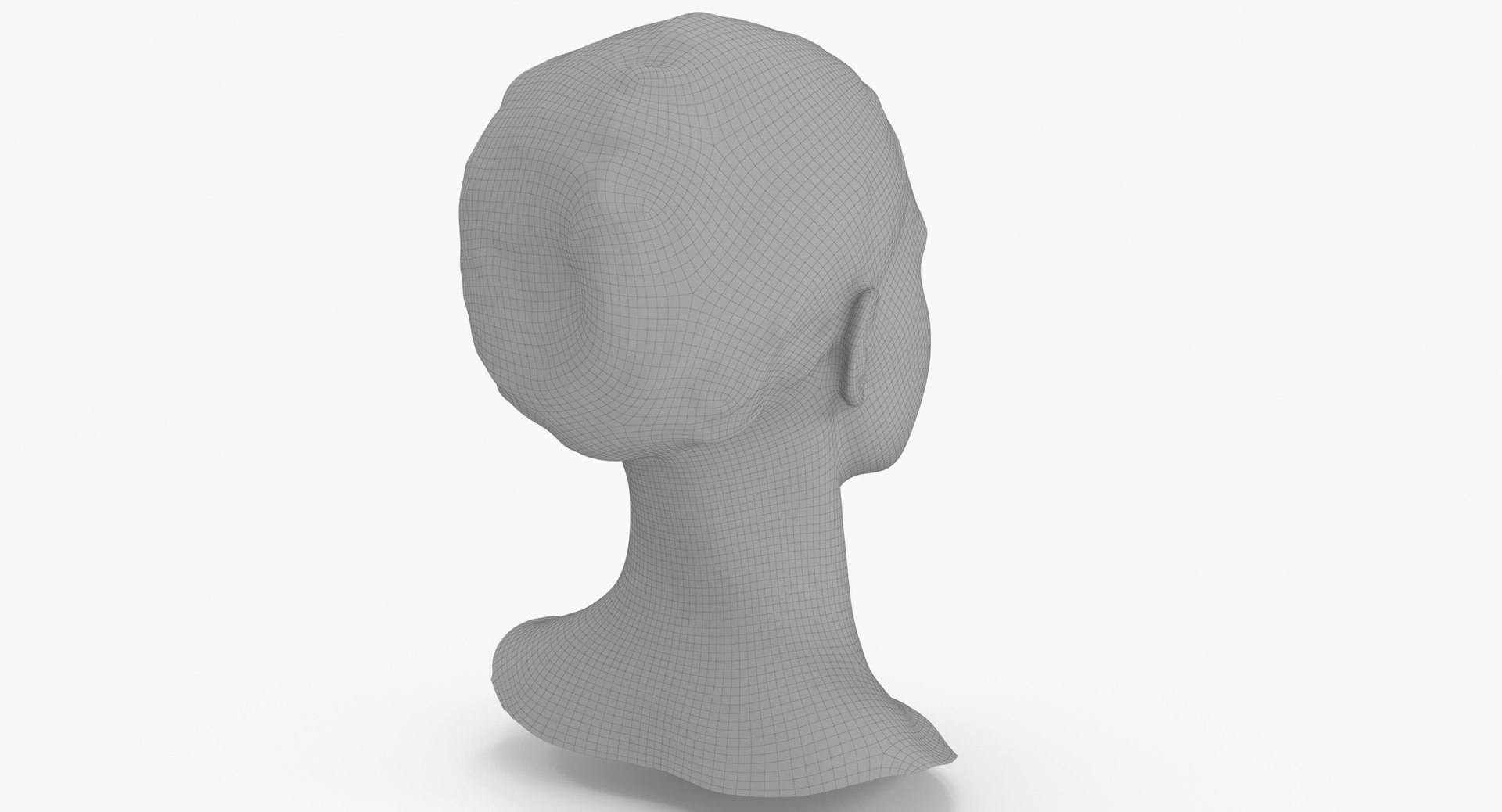 Penelope Human Head Dimpler AU14 Clean Scan 3D - TurboSquid 1767530