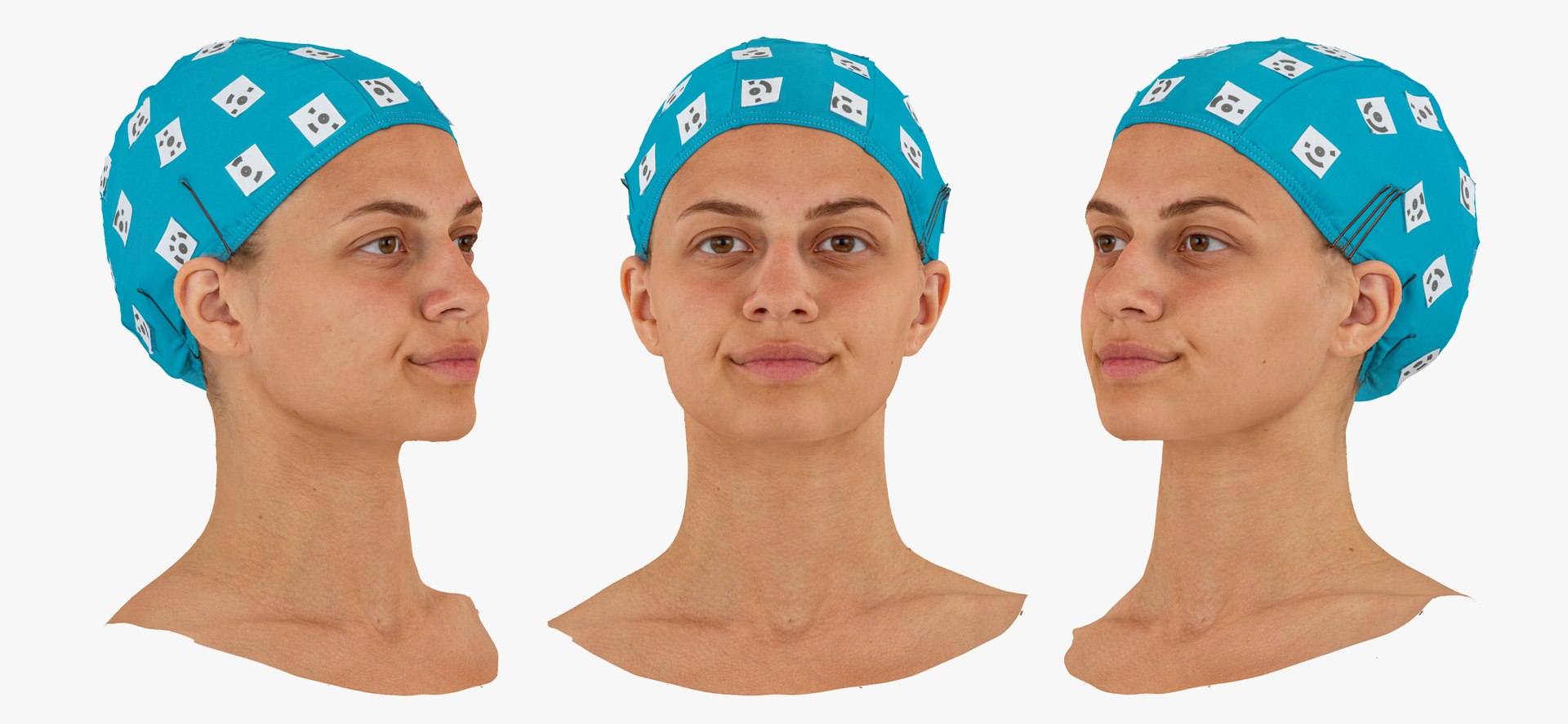 Penelope Human Head Dimpler AU14 Clean Scan 3D - TurboSquid 1767530