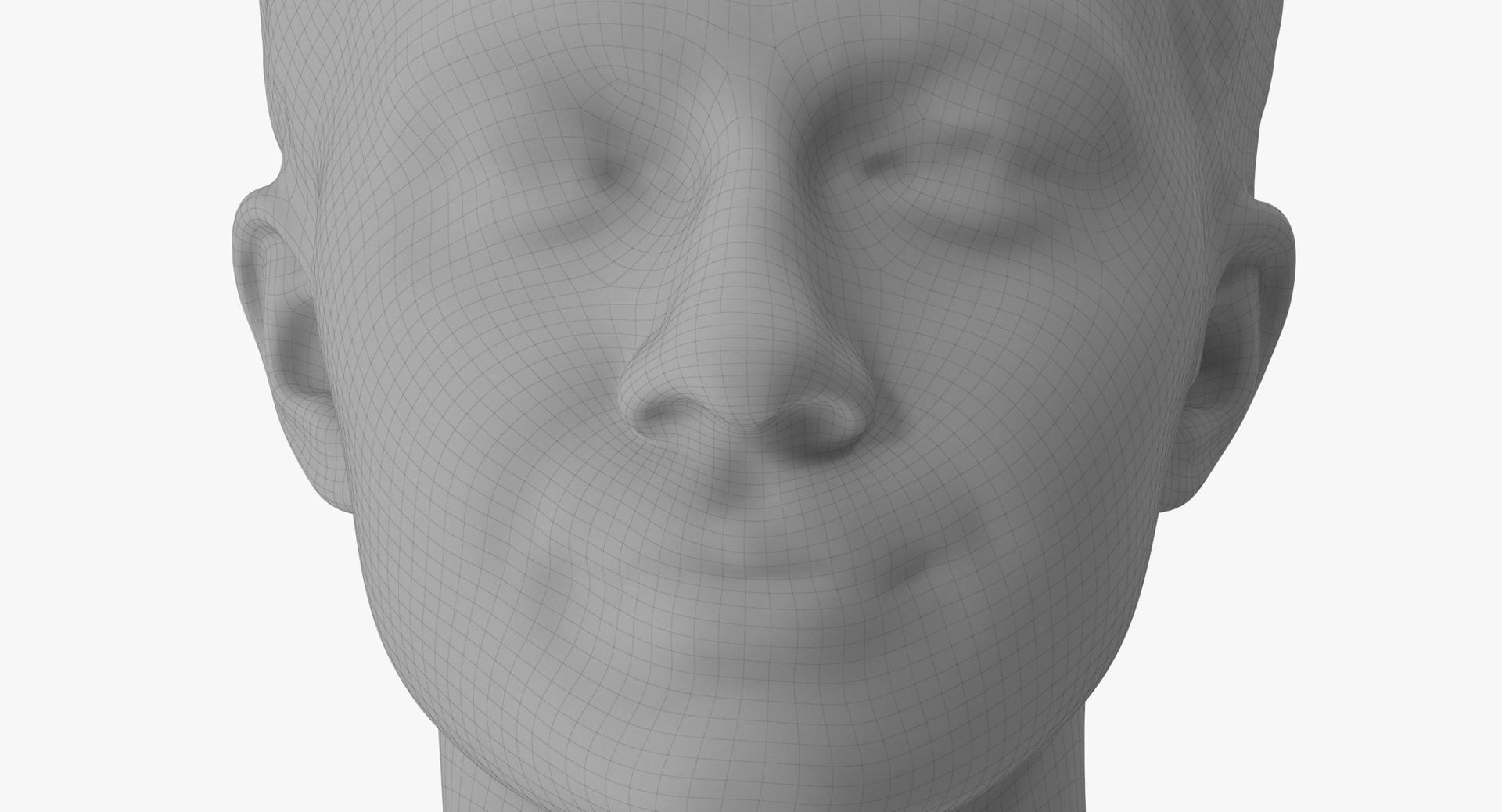Penelope Human Head Dimpler AU14 Clean Scan 3D - TurboSquid 1767530