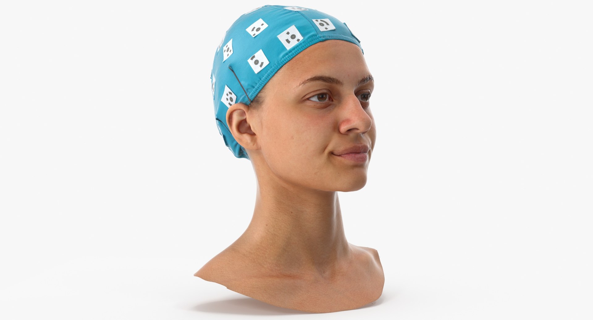 Penelope Human Head Dimpler AU14 Clean Scan 3D - TurboSquid 1767530