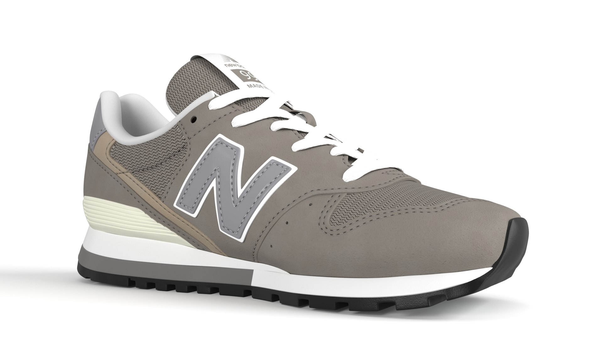 3D Model Newbalance 996 Gray - TurboSquid 2228715