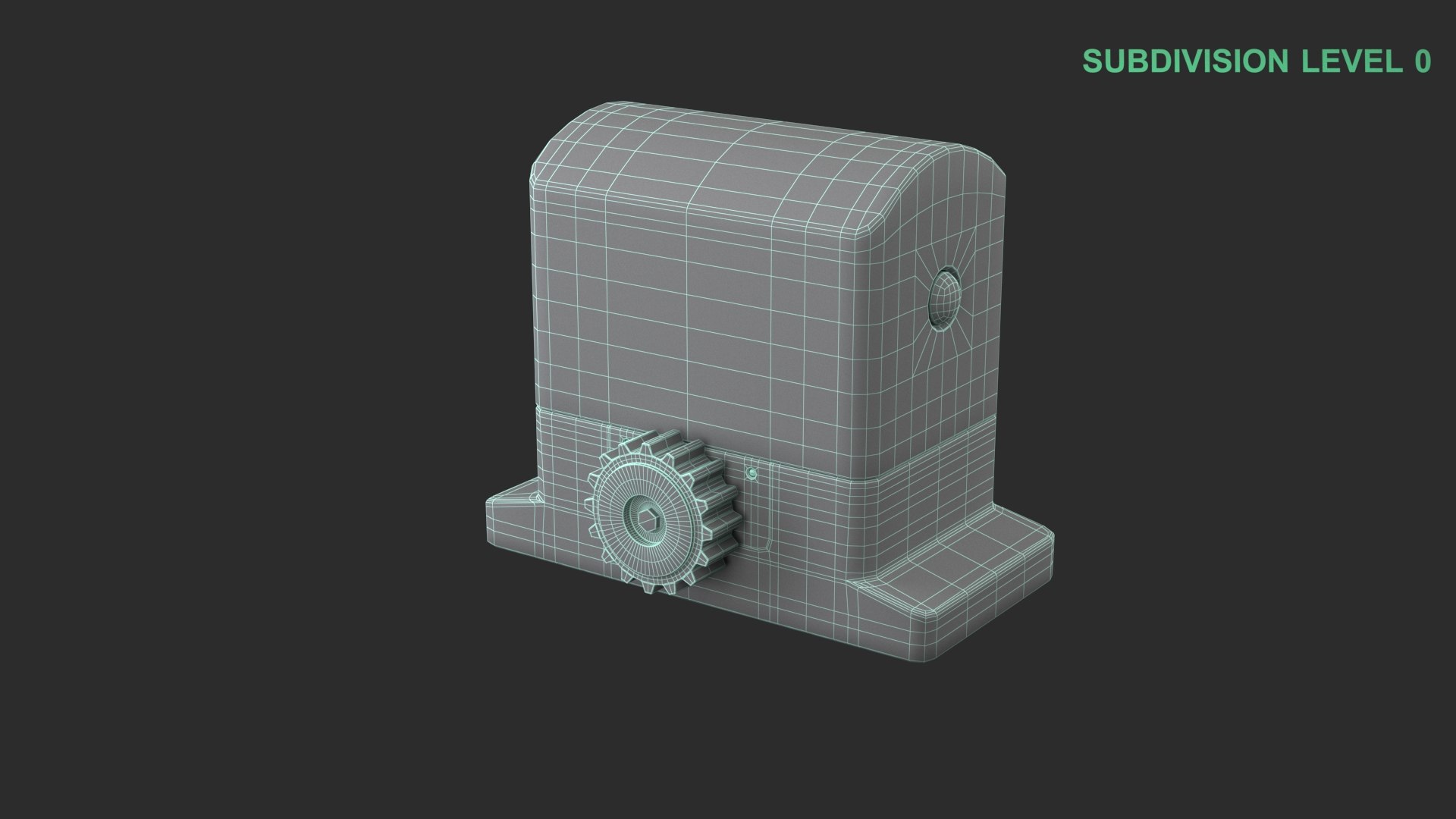 Gate Electric Motor 3D Model - TurboSquid 2318832