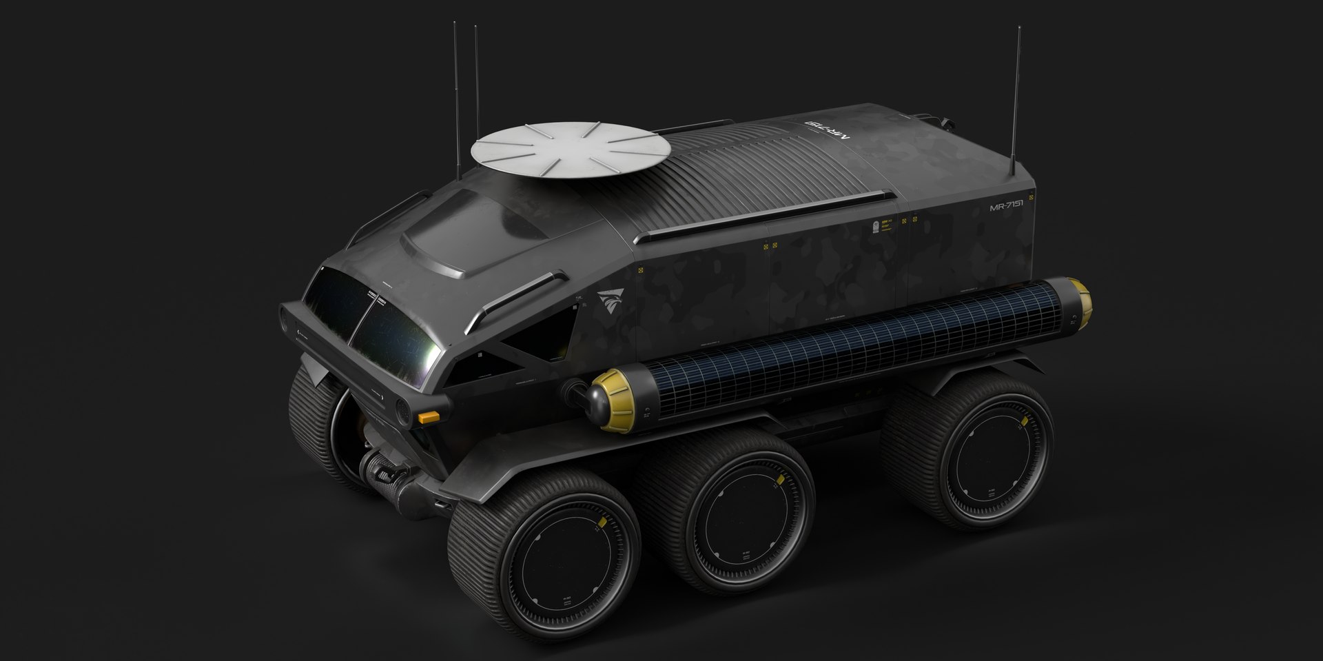 Toyota Lunar Cruiser Jaxa Moon Rover 3d Textures 3D Model - TurboSquid ...