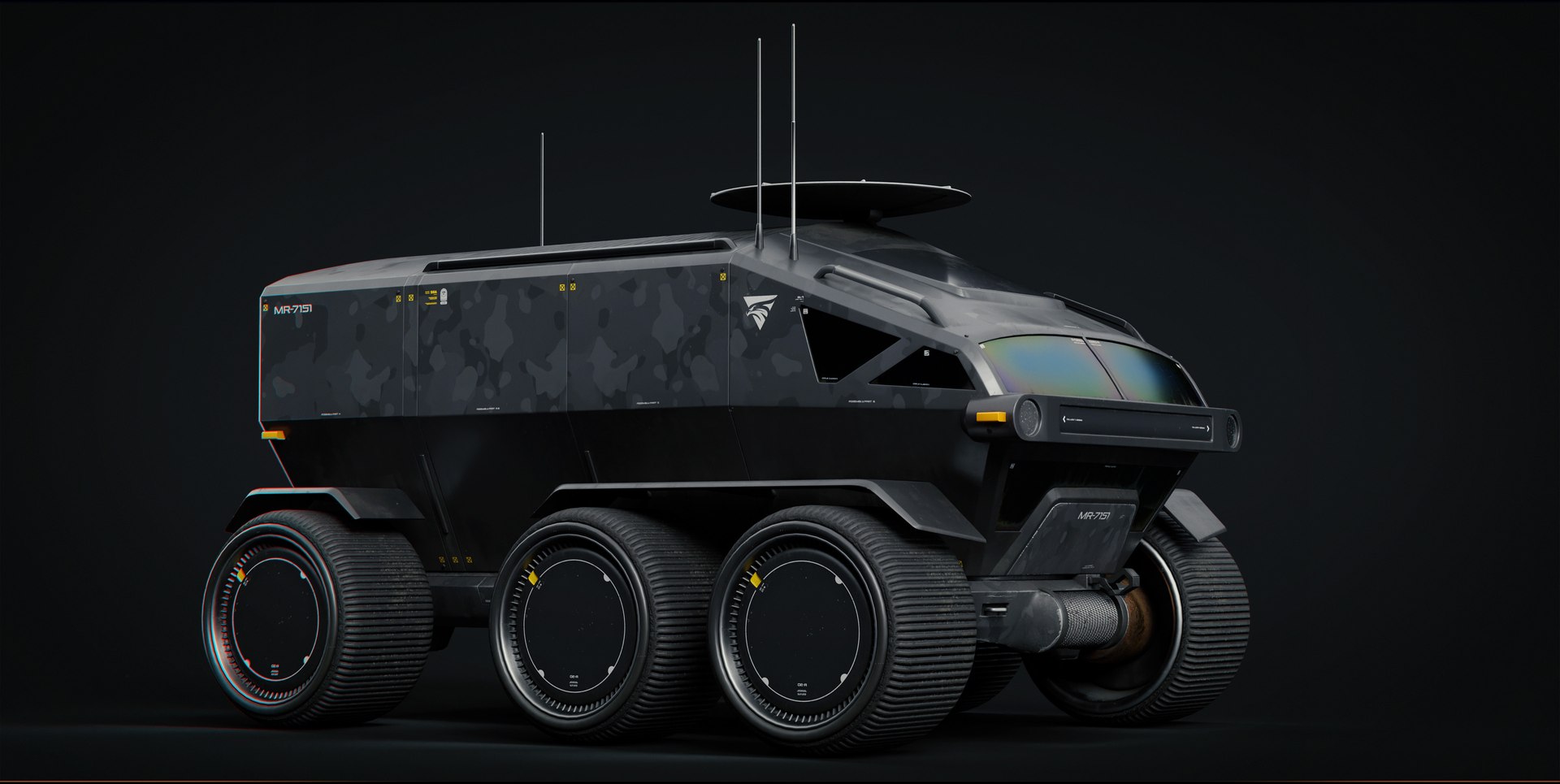 Toyota Lunar Cruiser Jaxa Moon Rover 3d Textures 3D Model - TurboSquid ...
