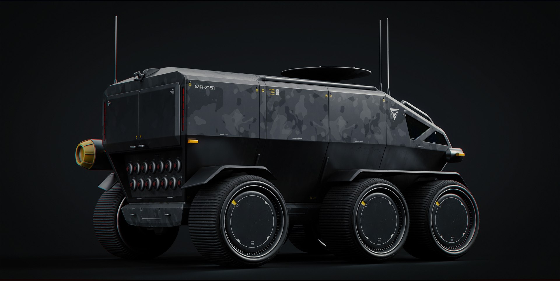 Toyota Lunar Cruiser Jaxa Moon Rover 3d Textures 3D Model - TurboSquid ...