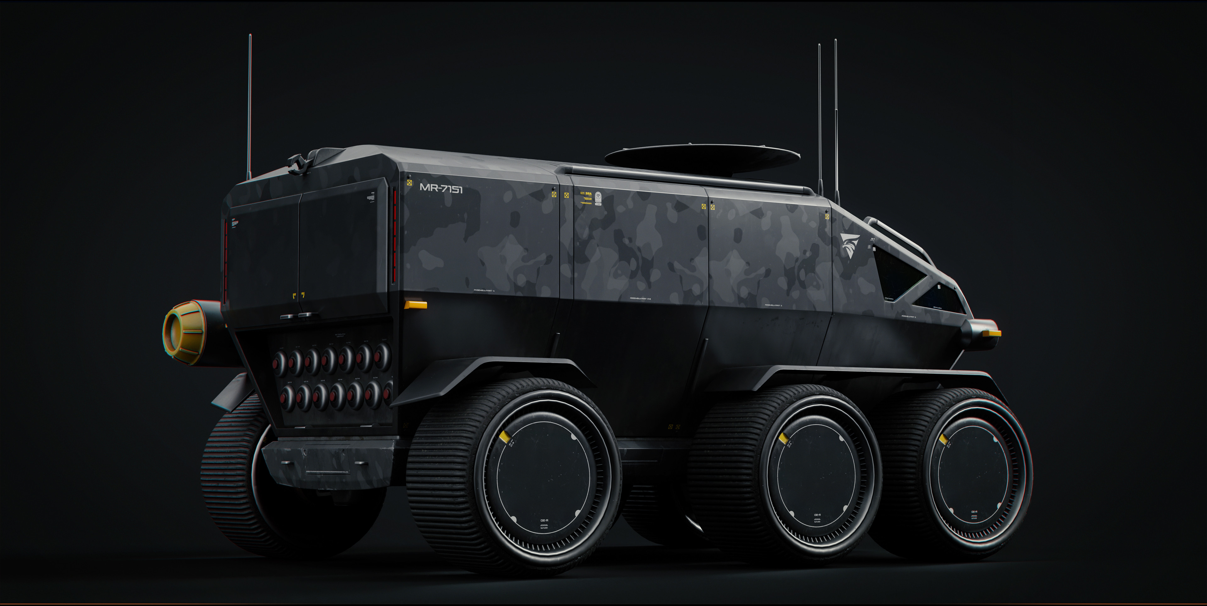 Tekstury 3D Toyoty Lunar Cruiser Jaxa Moon Rover Model 3D - TurboSquid ...