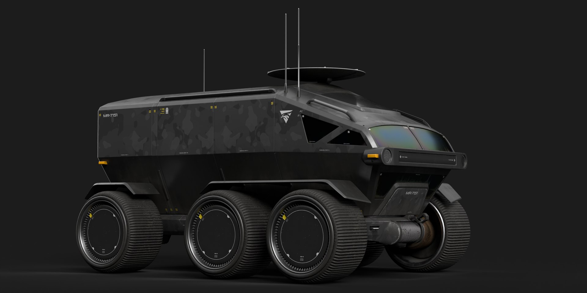 Toyota Lunar Cruiser Jaxa Moon Rover 3d Textures 3D Model - TurboSquid 2026237