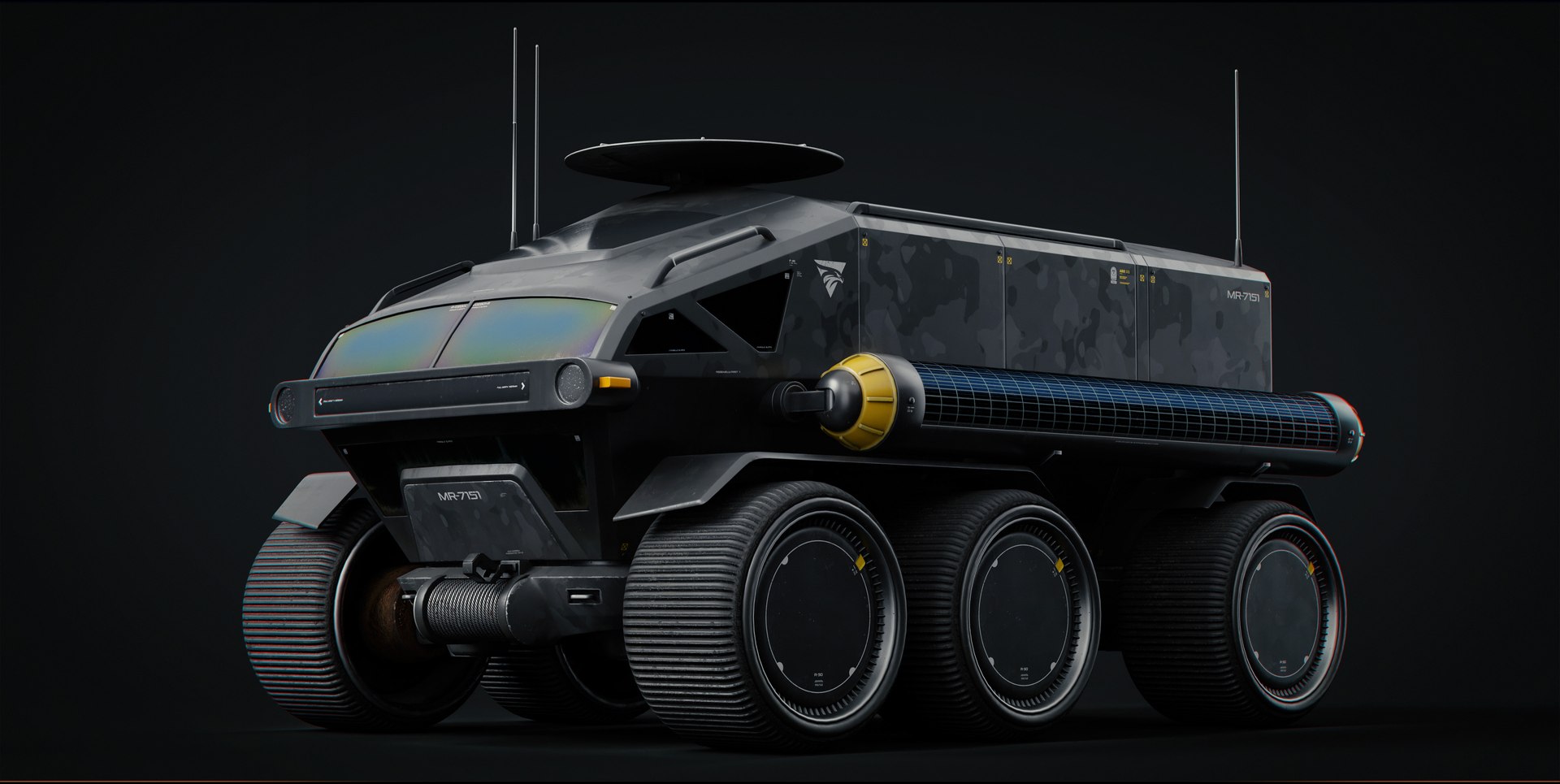 Toyota Lunar Cruiser Jaxa Moon Rover 3d Textures 3D Model - TurboSquid ...