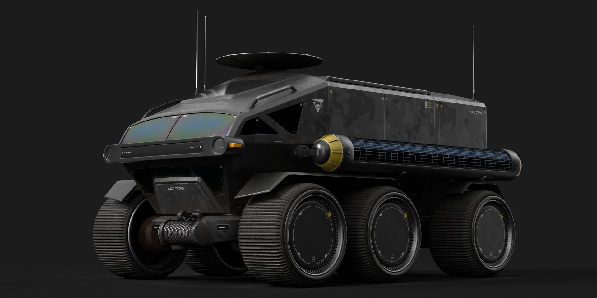 Toyota Lunar Cruiser Jaxa Moon Rover 3d Textures 3D Model - TurboSquid ...