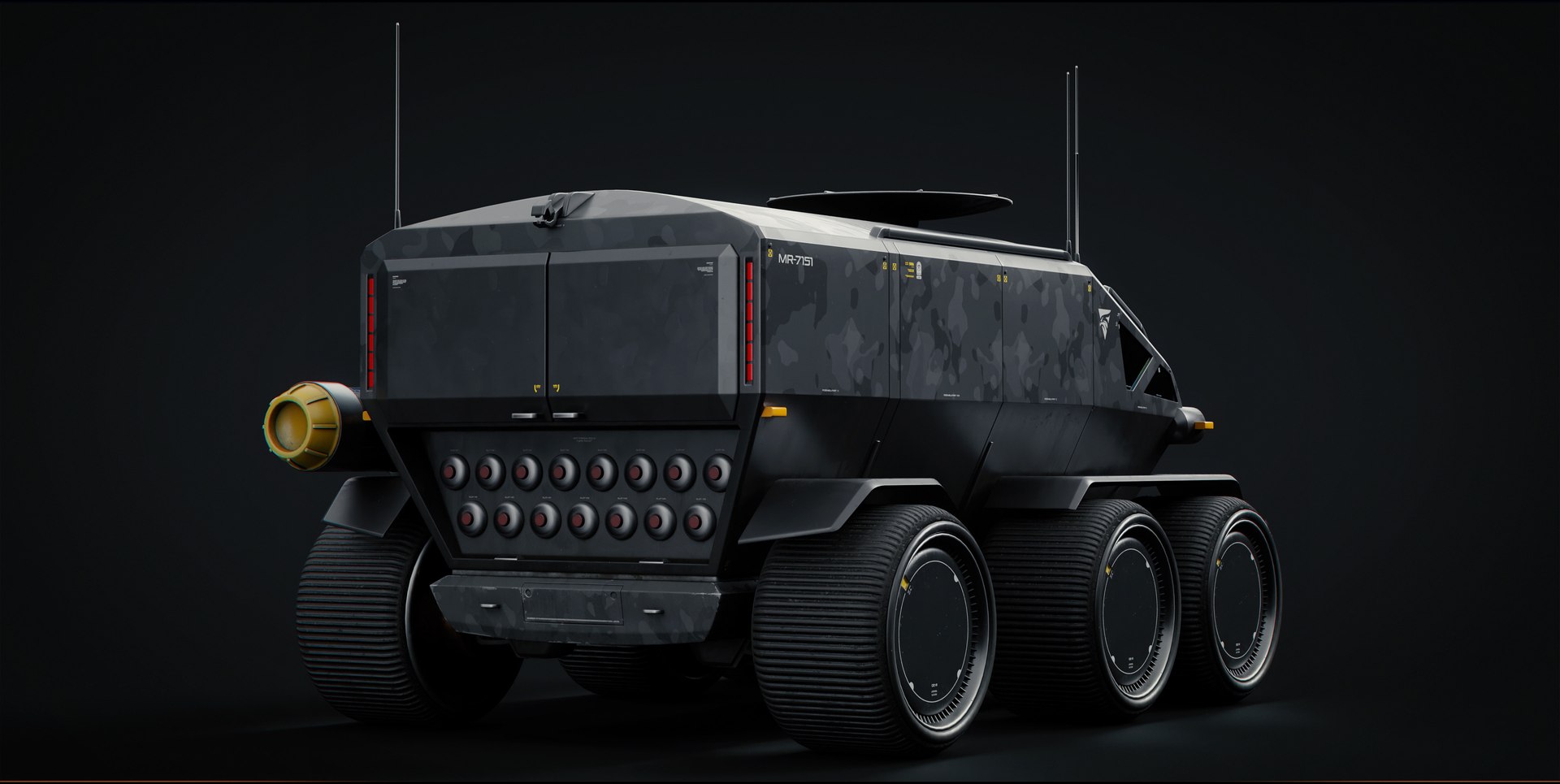 Toyota Lunar Cruiser Jaxa Moon Rover 3d Textures 3D Model - TurboSquid ...