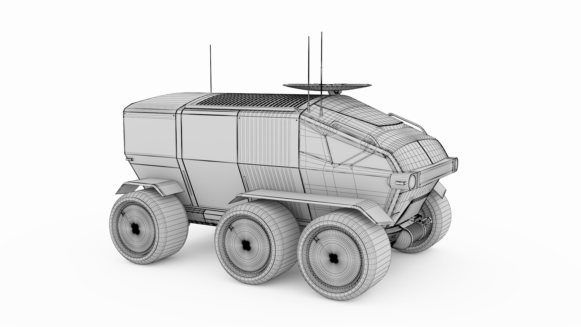 Toyota Lunar Cruiser Jaxa Moon Rover 3d Textures 3D Model - TurboSquid ...