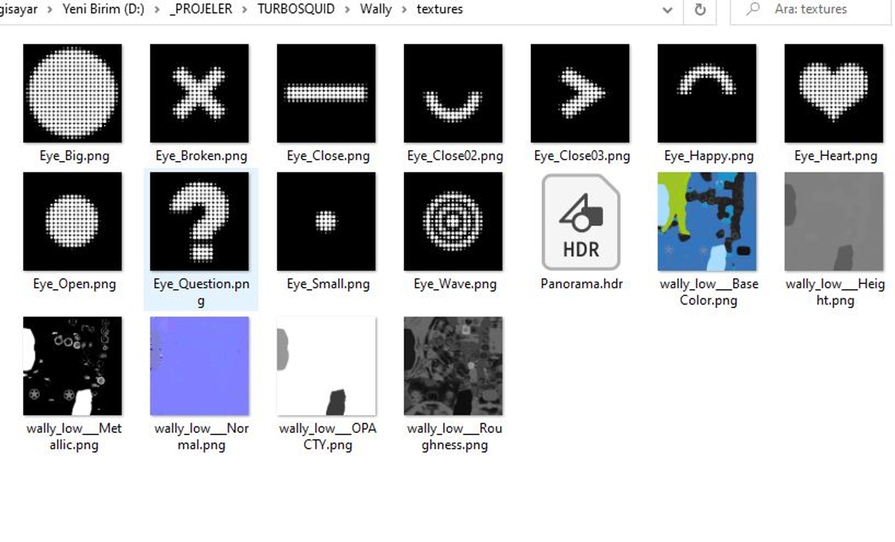 3D Wally Robot - TurboSquid 1769512