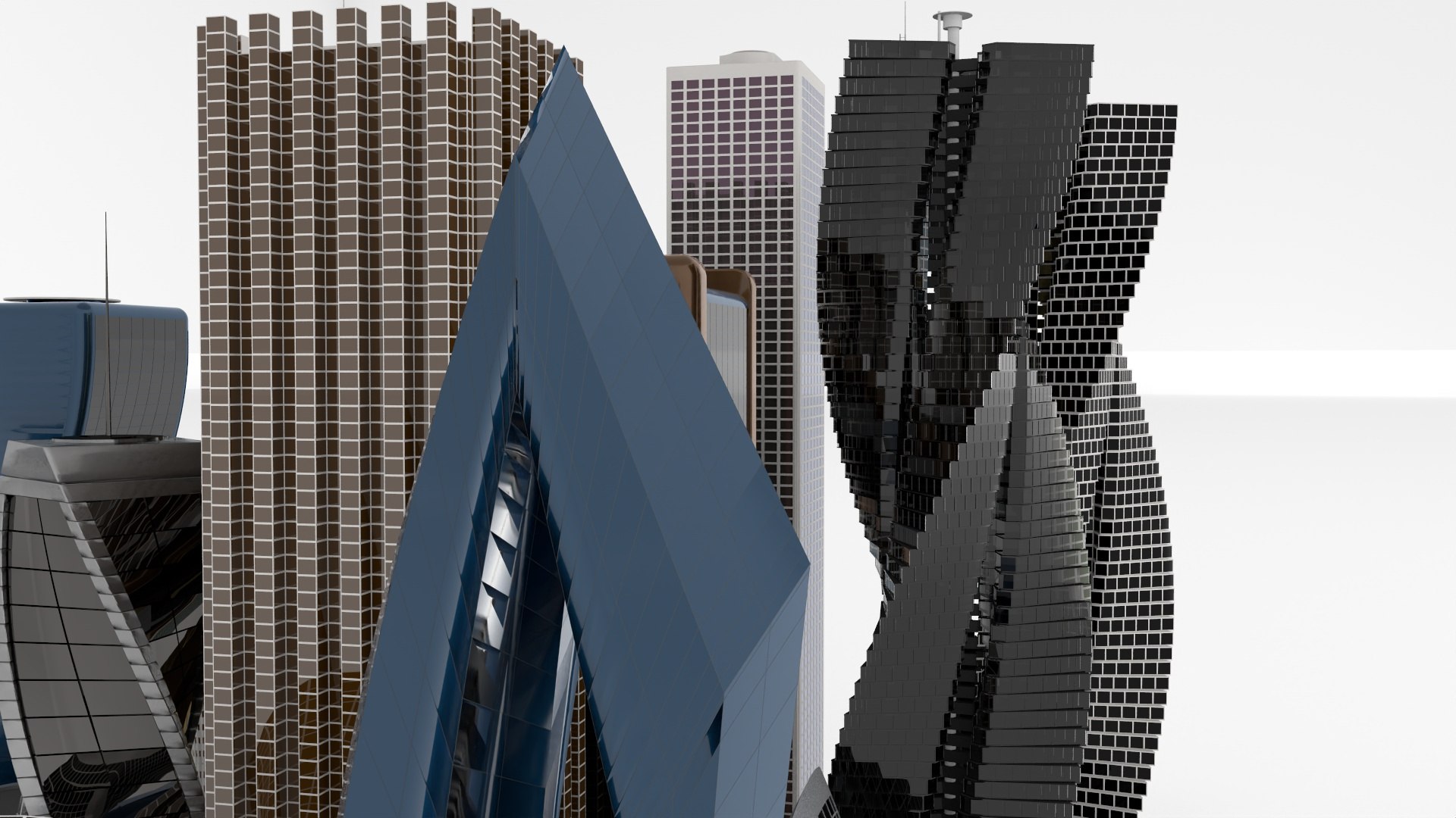 3D model Skyscraper Polovinko - TurboSquid 1945554