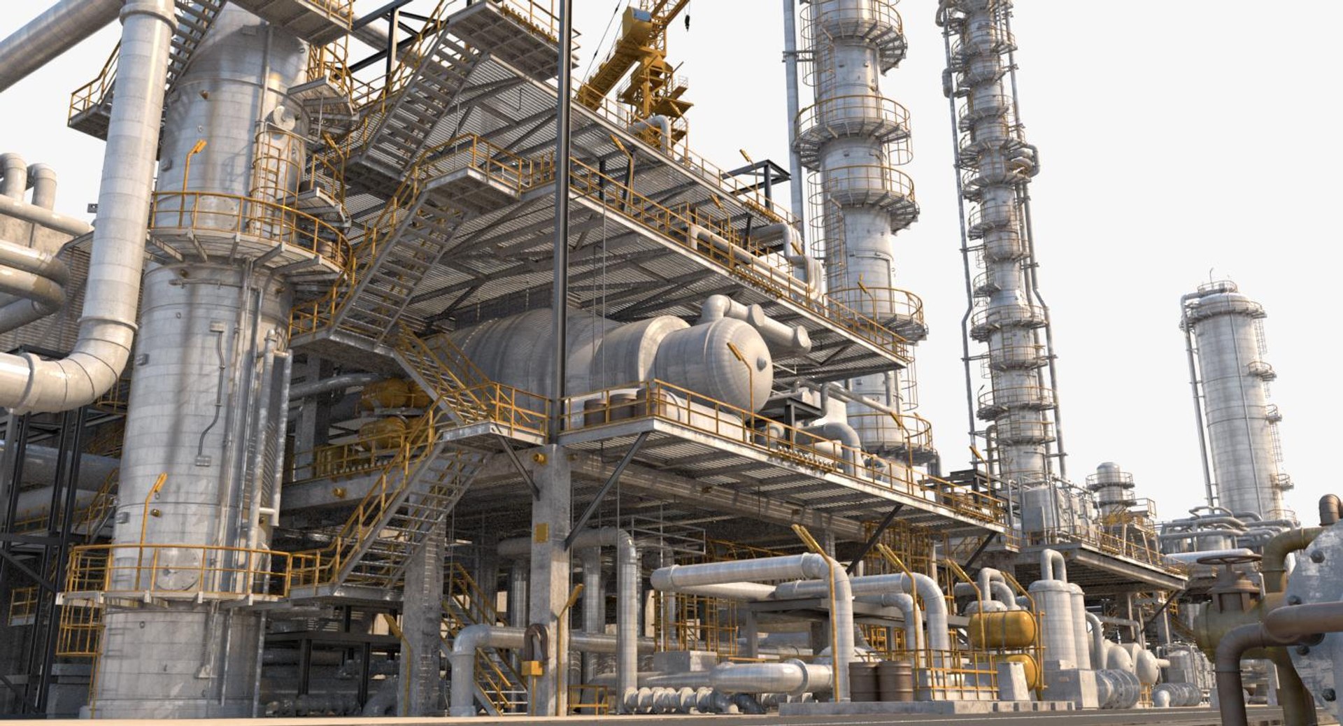 3d refinery arnold model