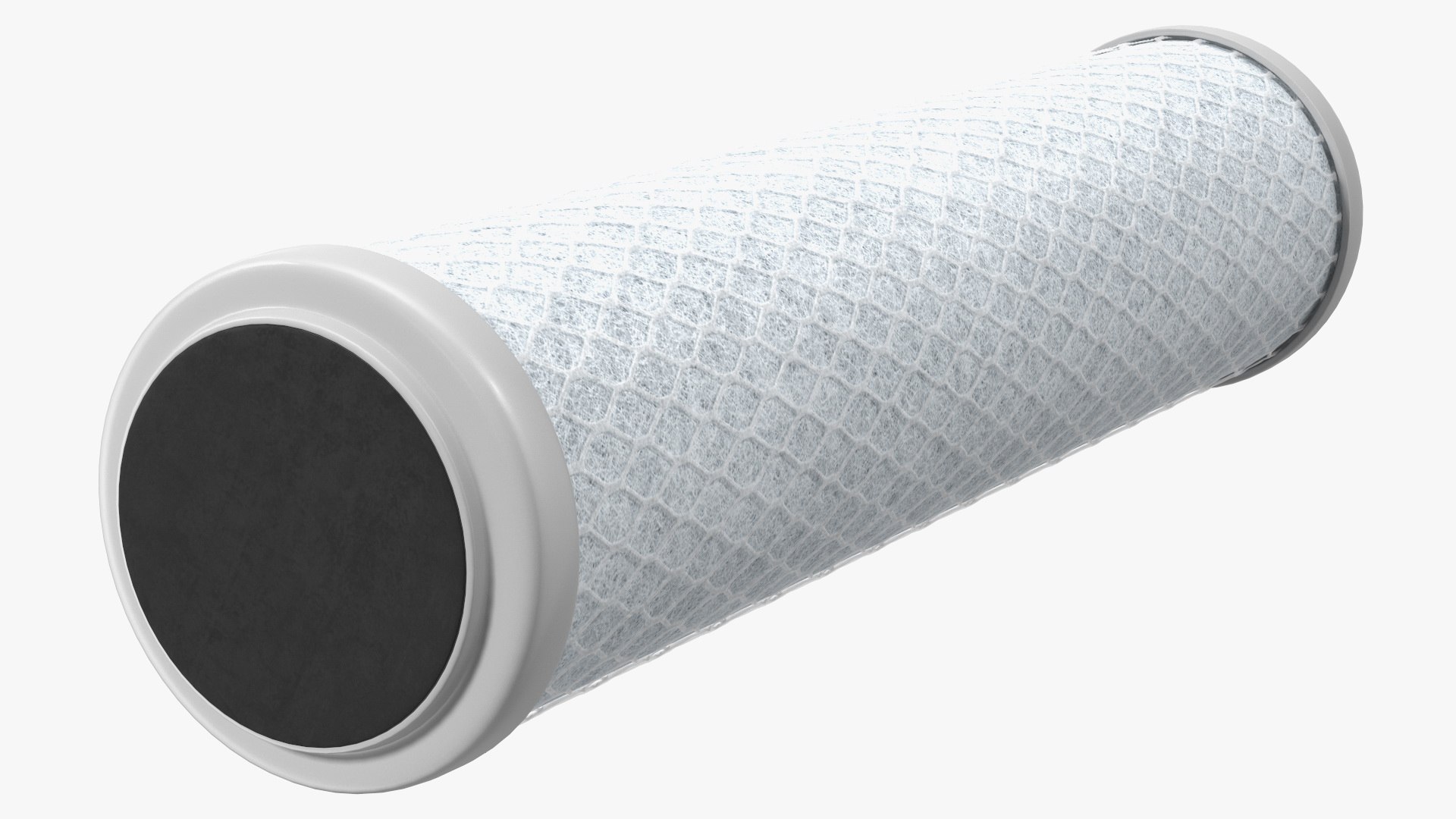 Universal 10 Inch Carbon Block Water Filter Cartridge 3D Model ...