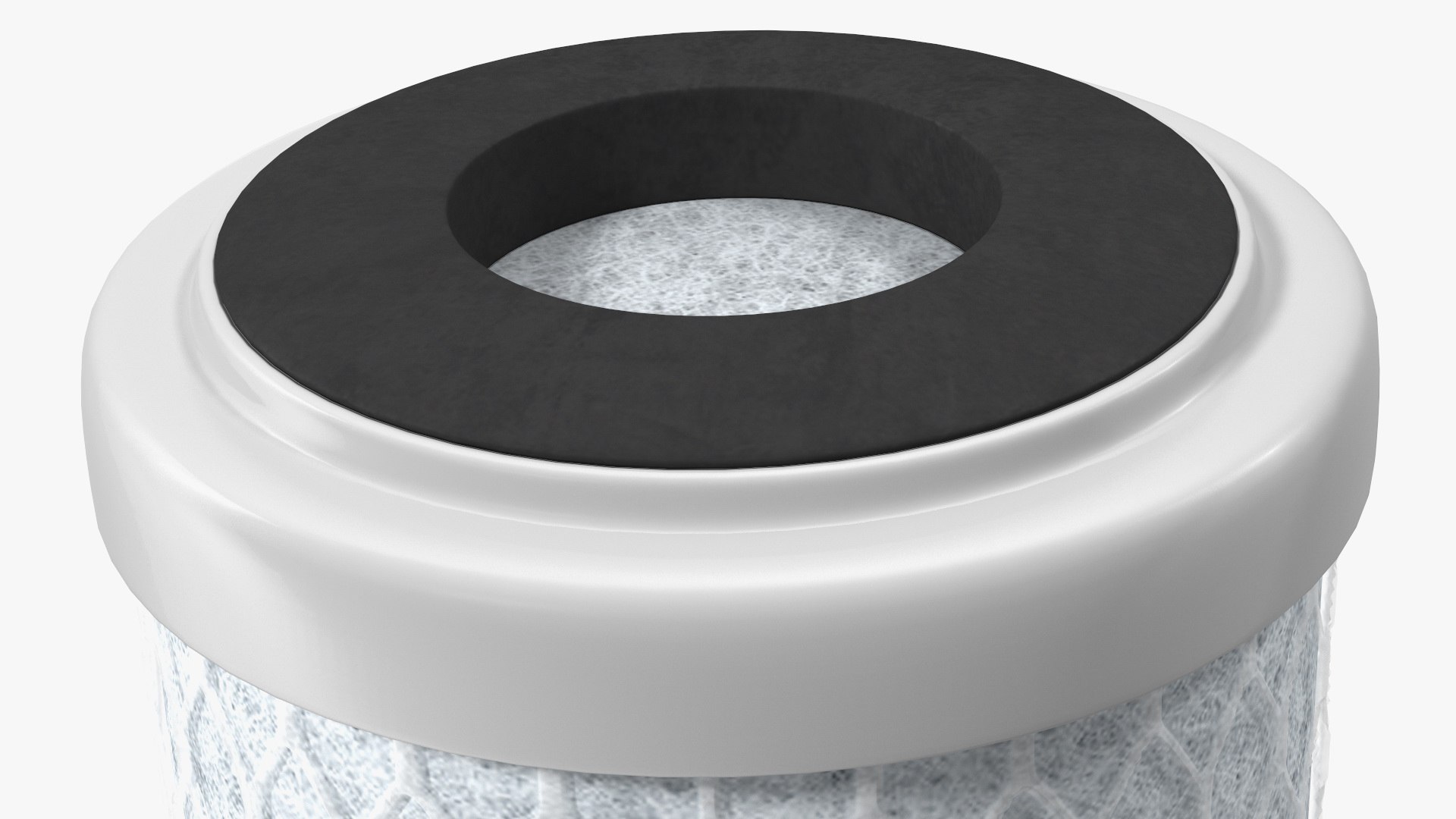 Universal 10 Inch Carbon Block Water Filter Cartridge 3D Model ...