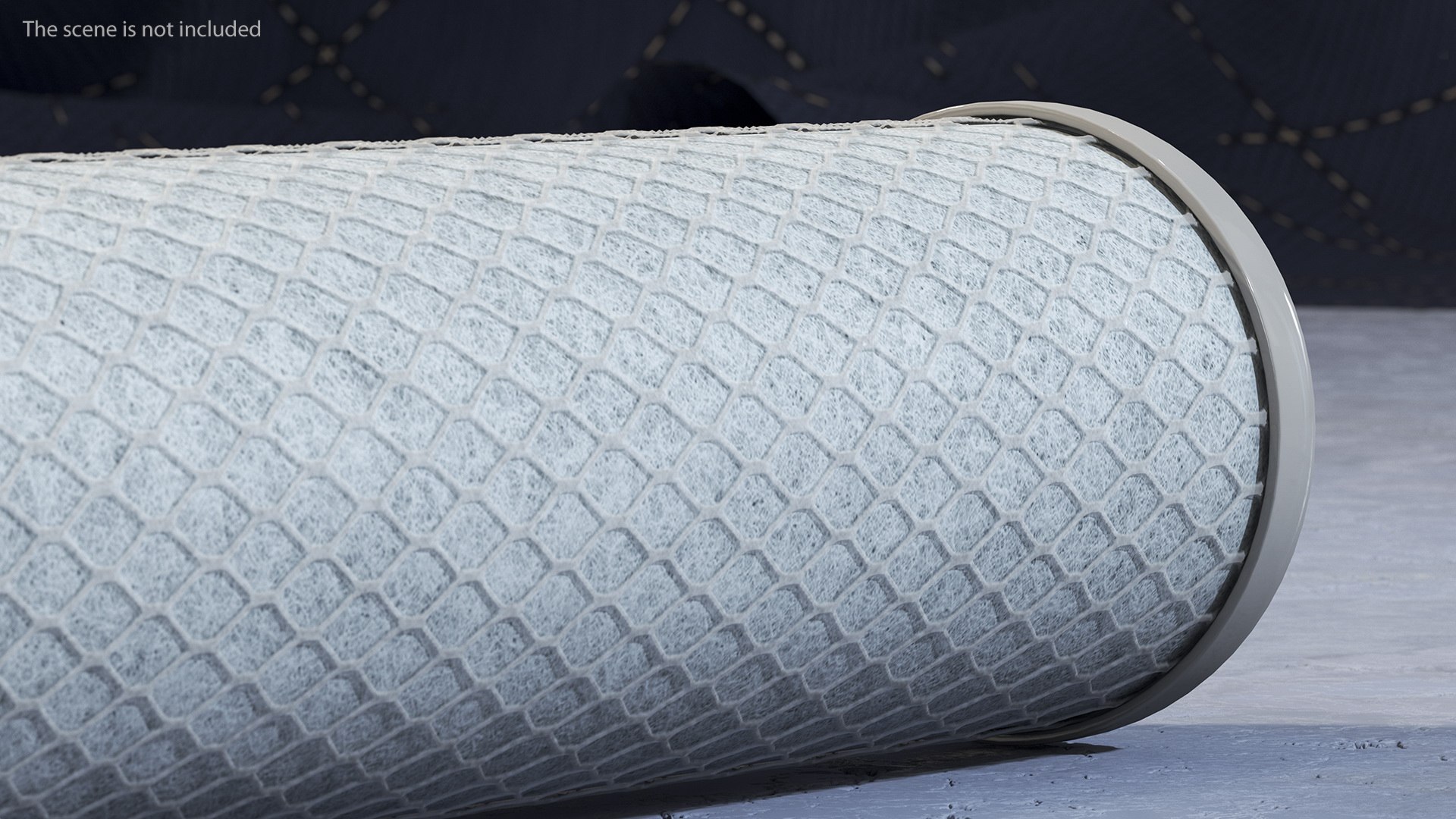 Universal 10 Inch Carbon Block Water Filter Cartridge 3D Model ...