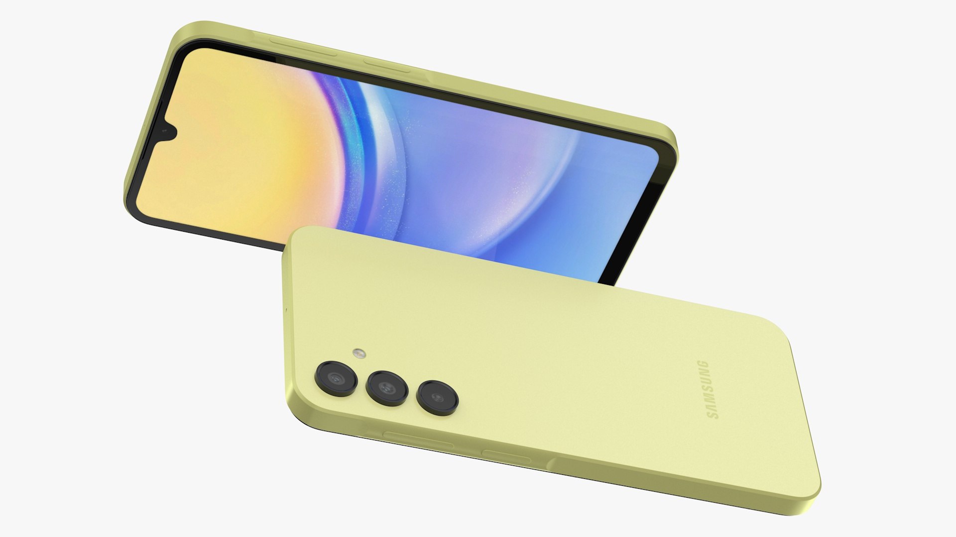 Samsung Galaxy A15 5G Yellow 3D model - TurboSquid 2167018