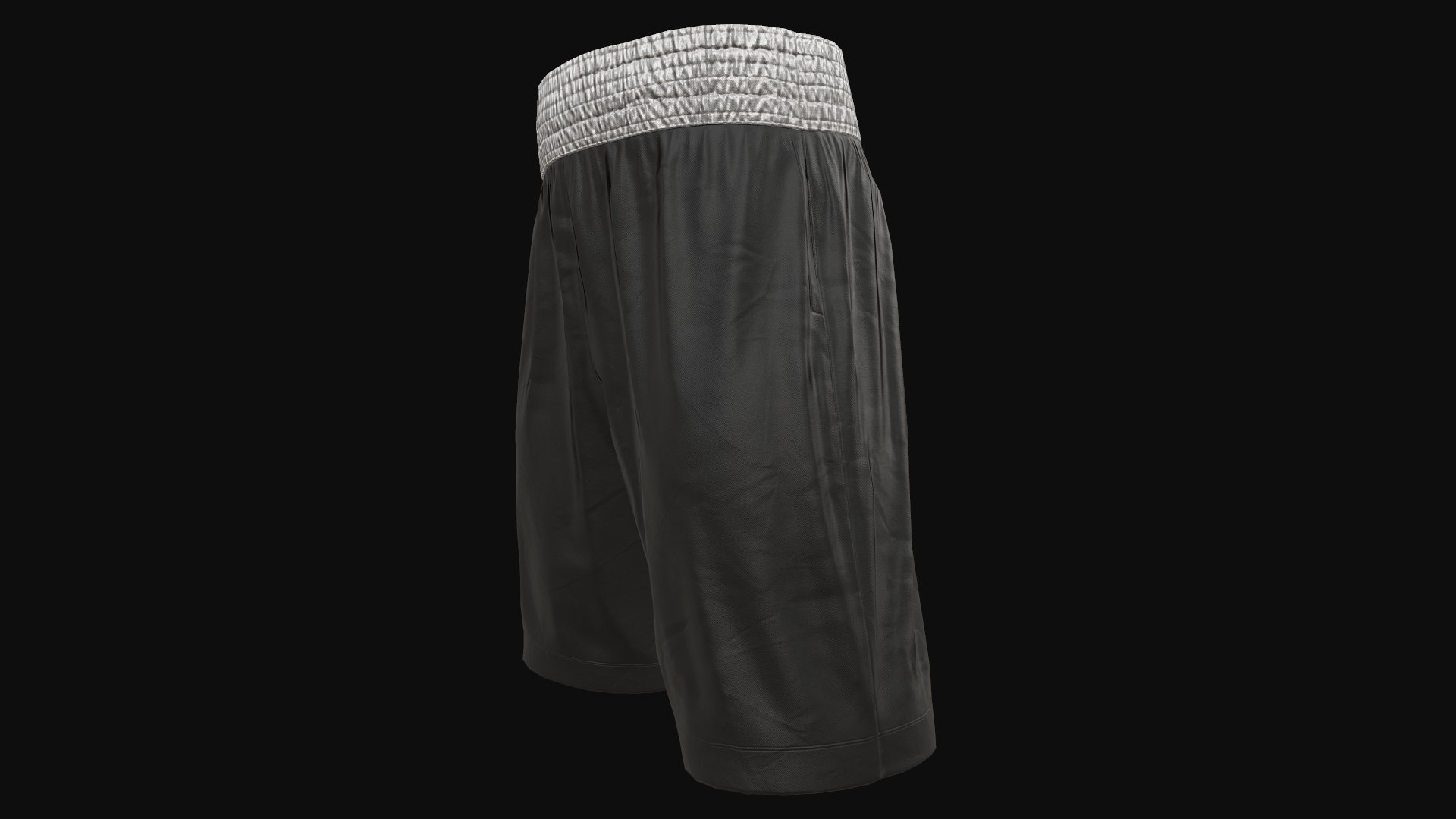 3D Model Boxing Shorts - TurboSquid 1644270