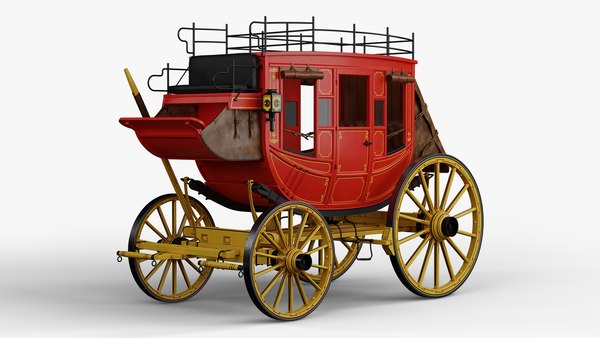 3D Stagecoach Models | TurboSquid