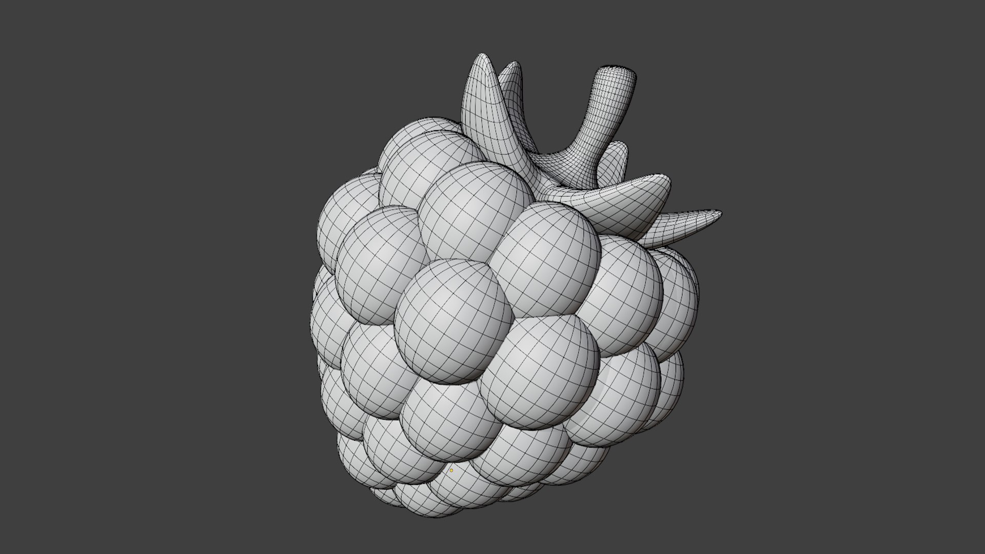 Raspberry Stylized 3D Model - TurboSquid 2360423