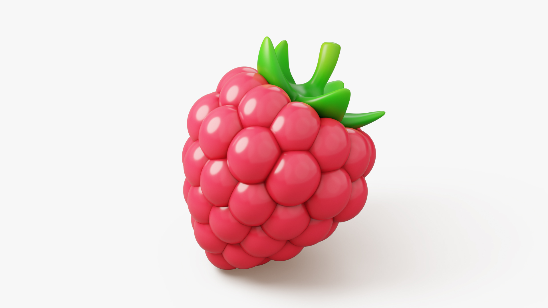Raspberry Stylized 3D Model - TurboSquid 2360423