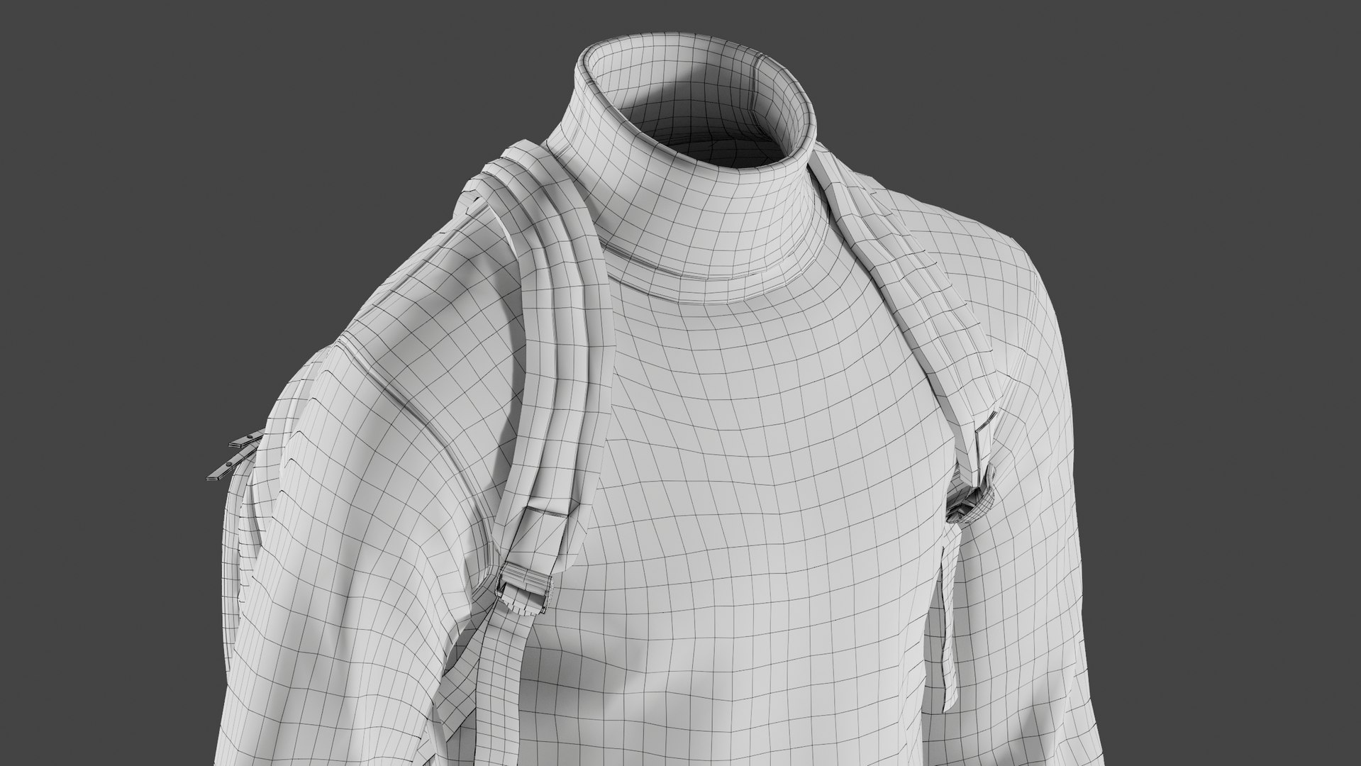 Mesh Clothing Mix 24 3D Model - TurboSquid 1667707