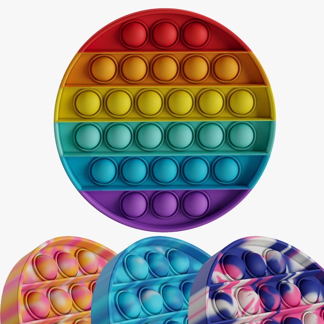 3D Popit collection model - TurboSquid 1792625