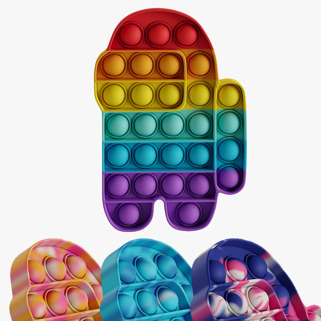 3D Popit Collection Model - TurboSquid 1792625