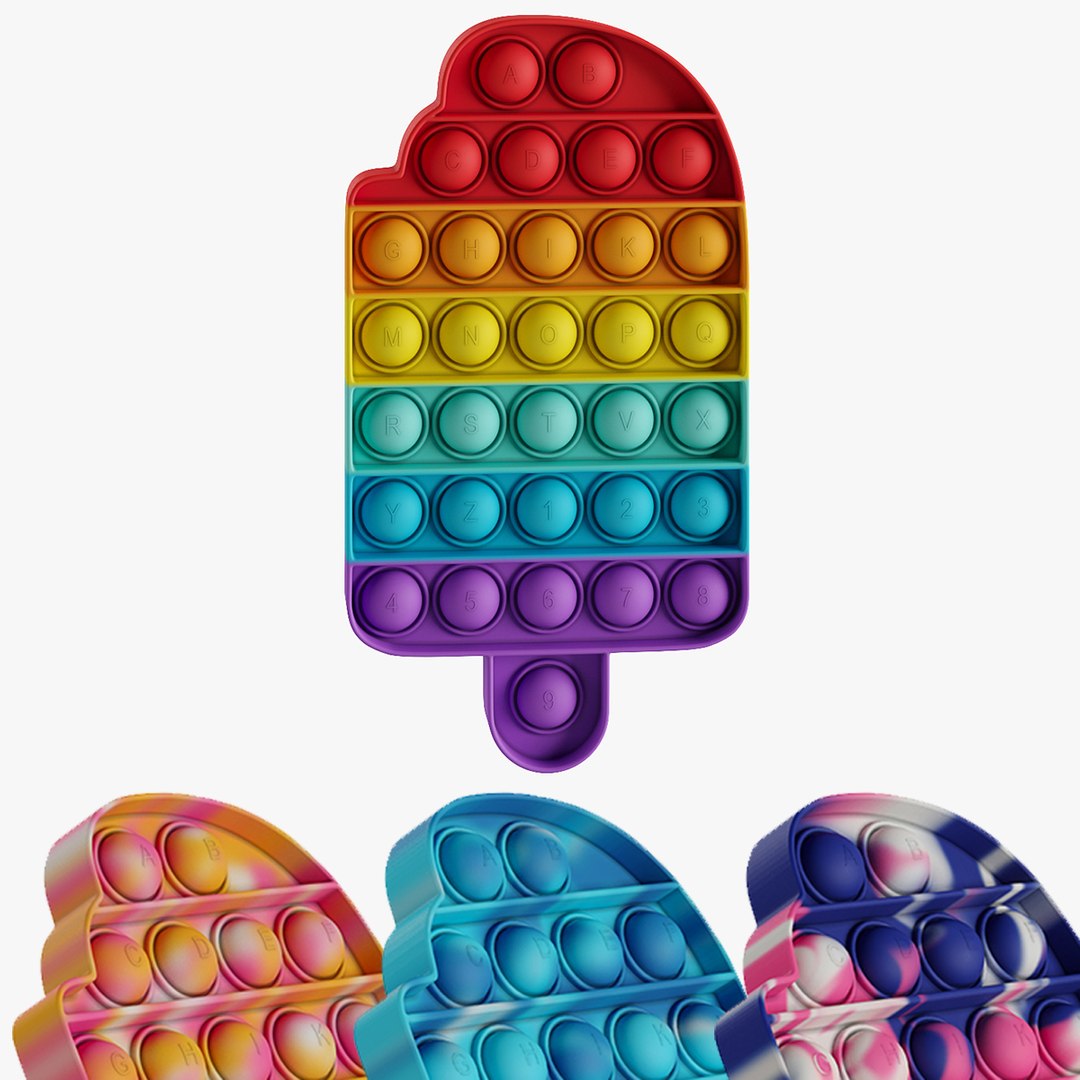 3D Popit Collection Model - TurboSquid 1792625