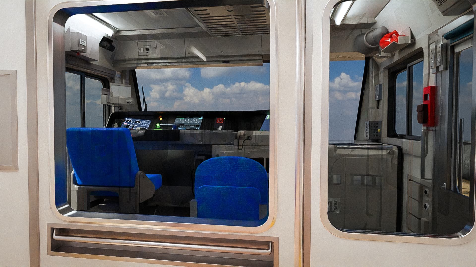 Rigged Train Japanese Locomotive Detailed Interior Exterior Keihin ...