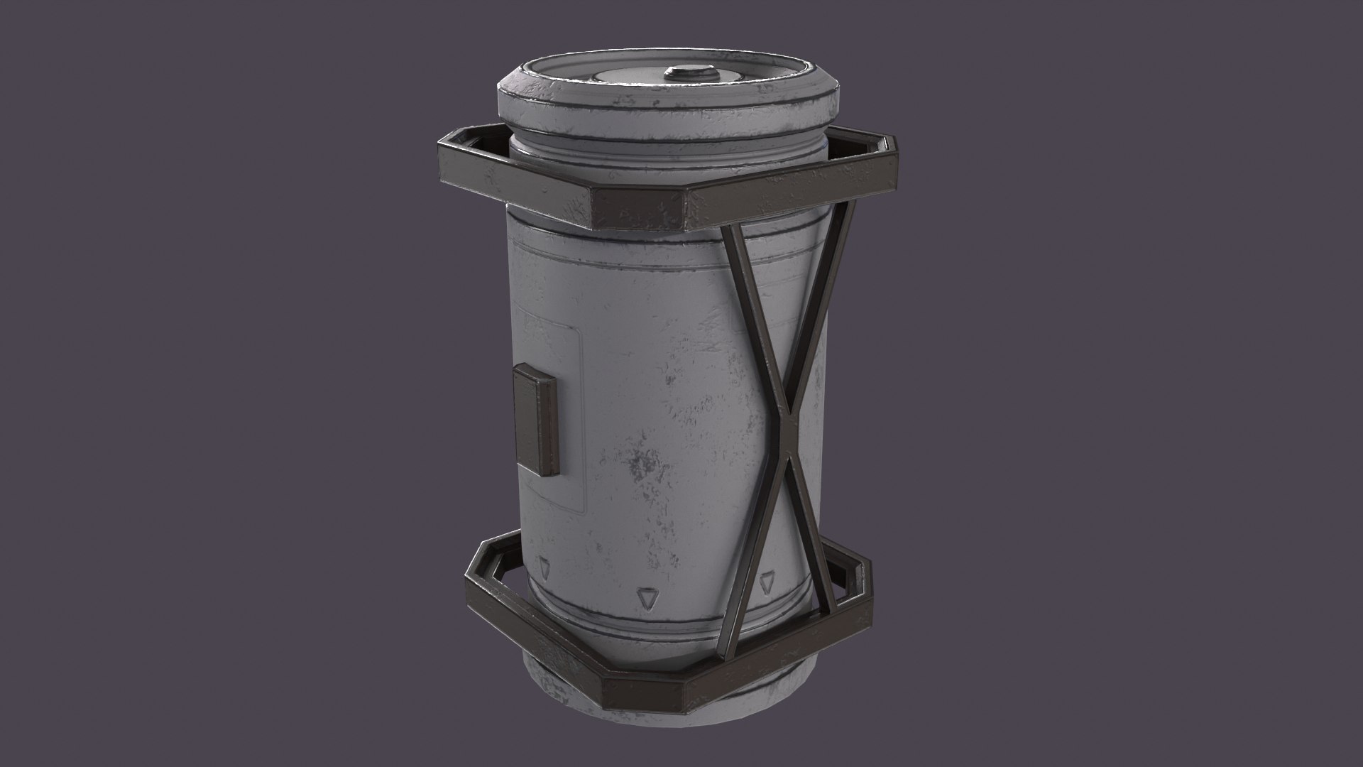Sci-fi Barrel 3D Model - TurboSquid 2082808