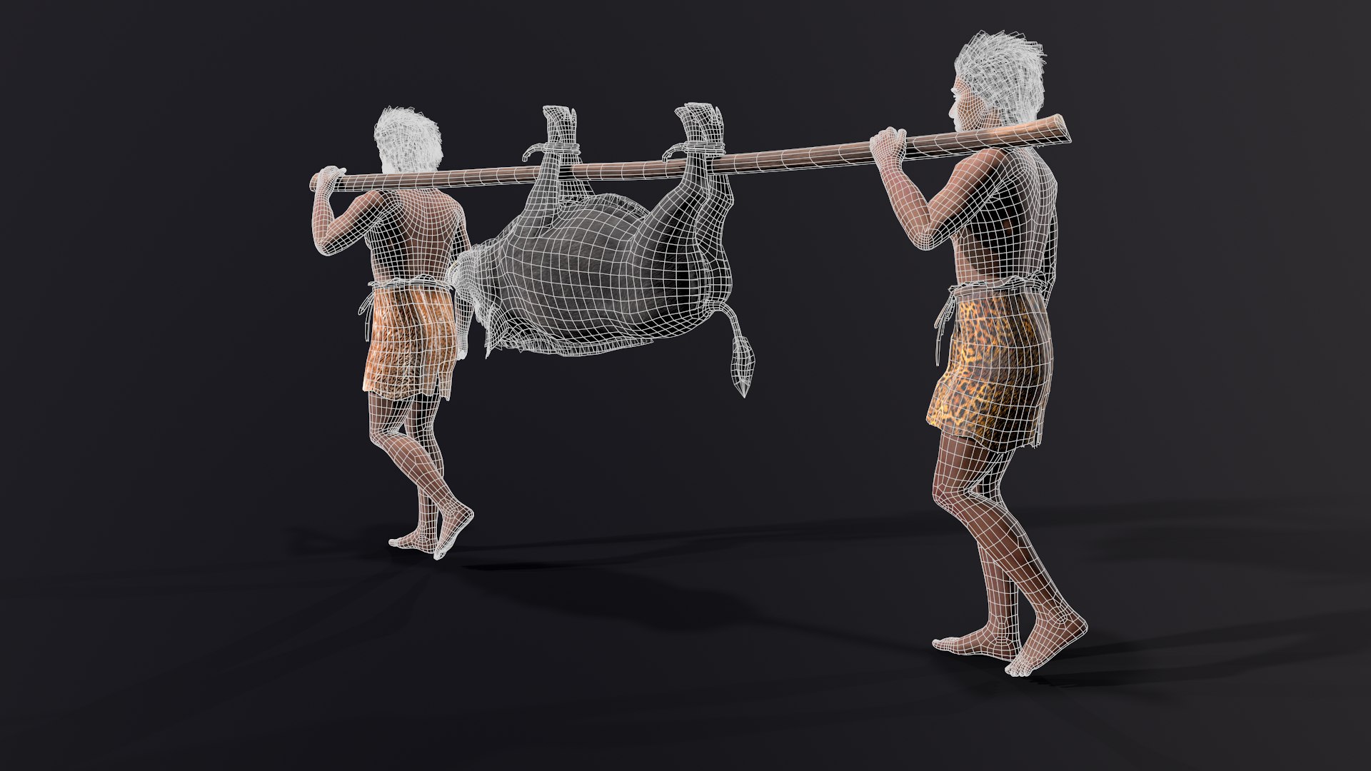 African Huntsman 3D Model - TurboSquid 2195835