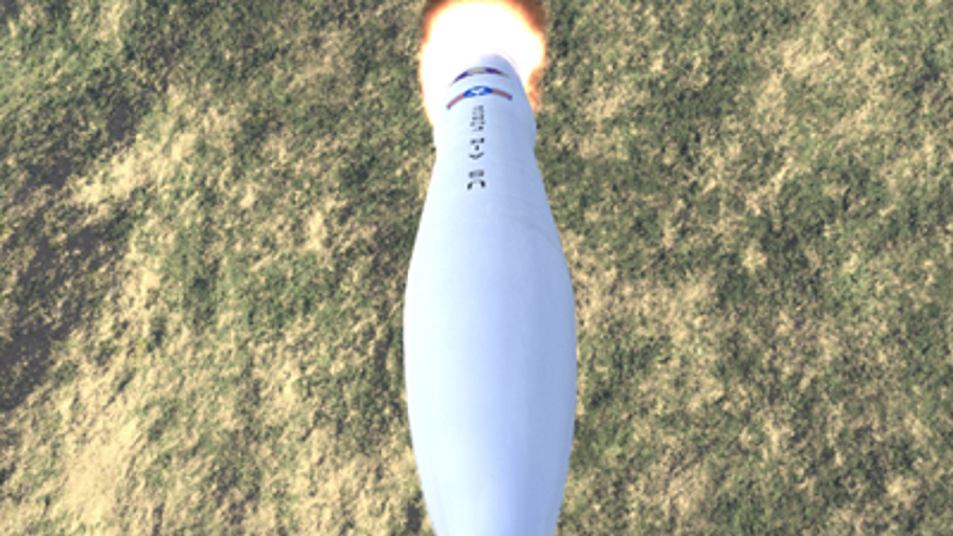 Lgm-30 Minuteman Missile Obj