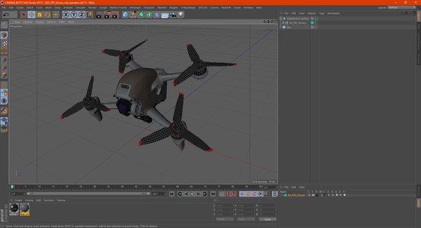 3D DJI FPV Drone model - TurboSquid 1783911