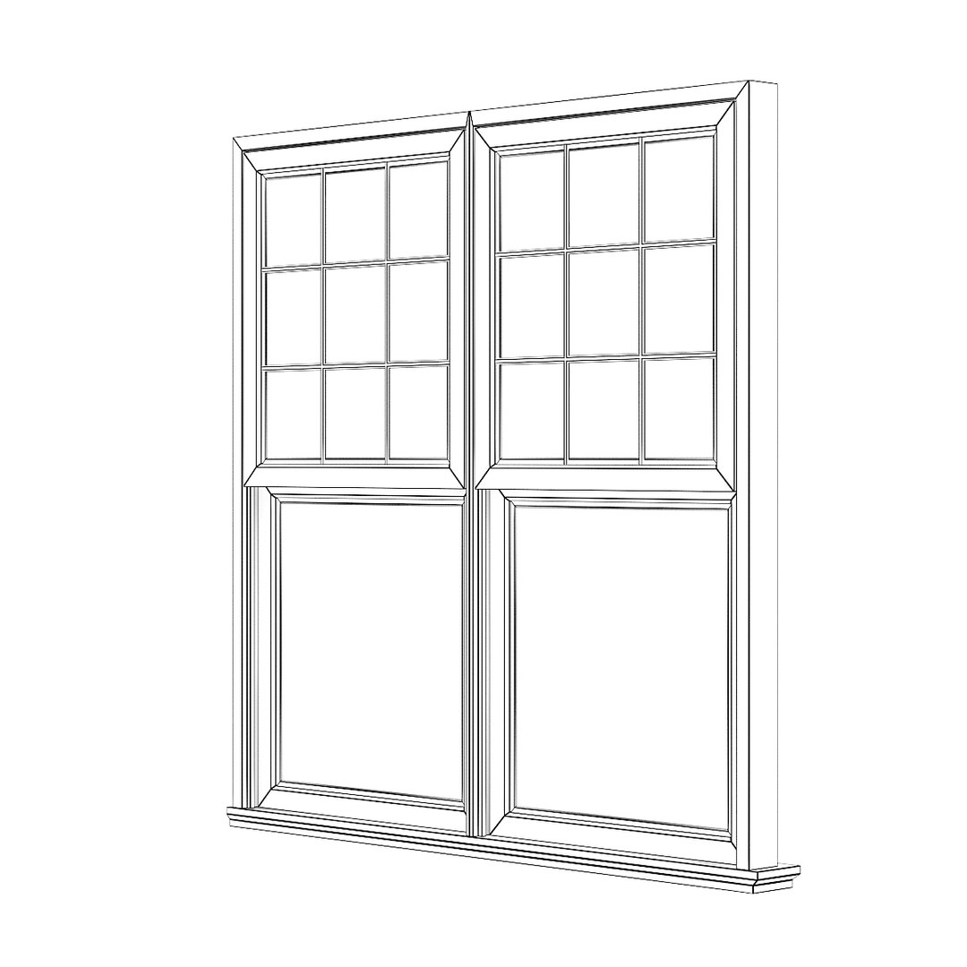 3D white window 143 5 - TurboSquid 1198323