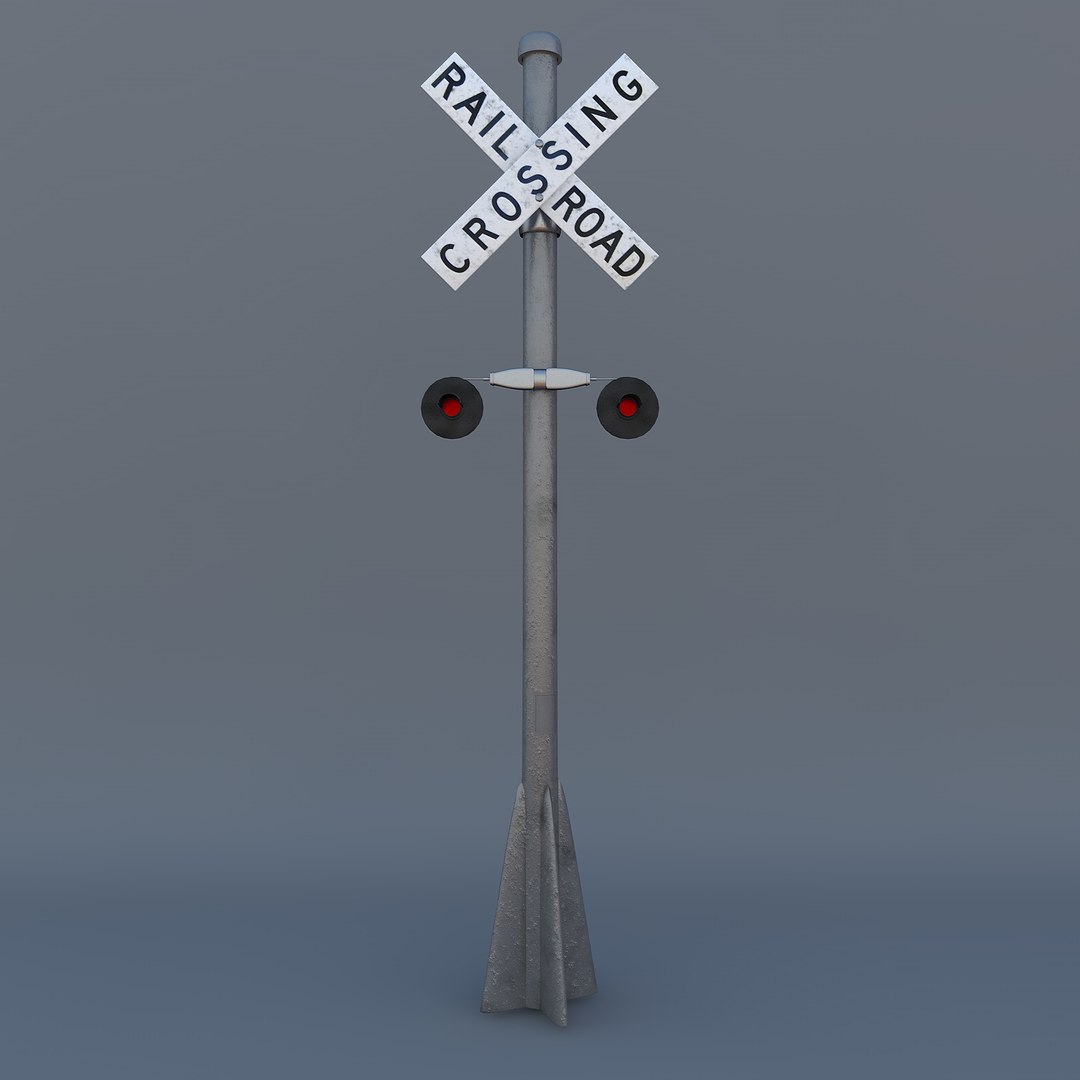 C Railroad Crossing Sign