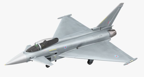 3d model fighter eurofighter typhoon
