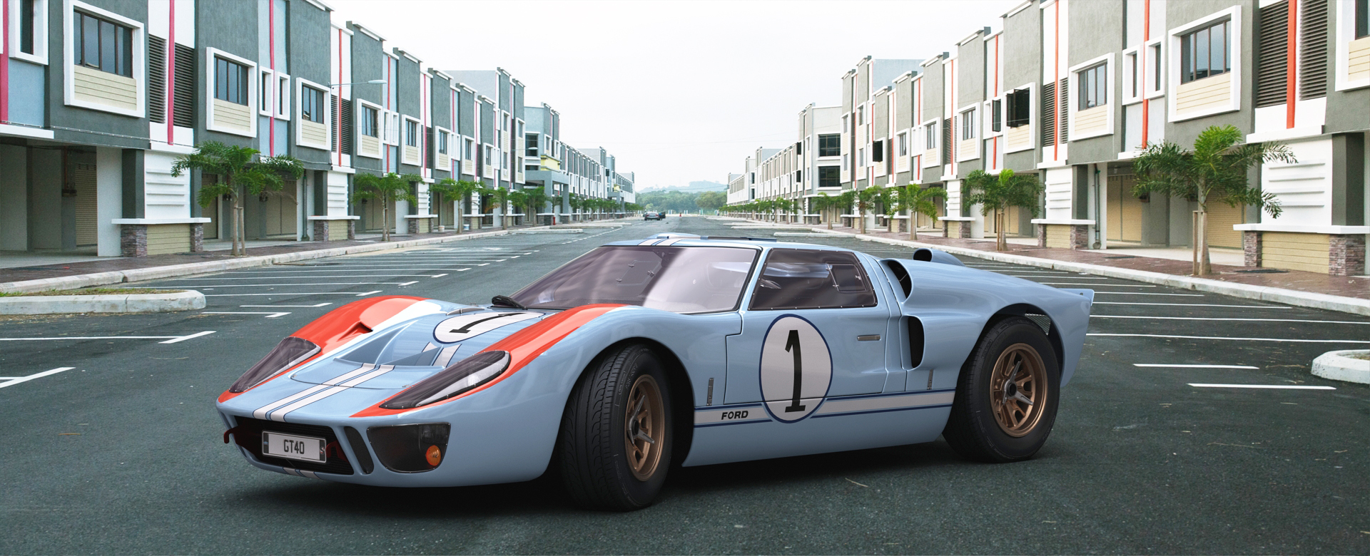 Realistic Gt40 1963 3D Model - TurboSquid 1588363