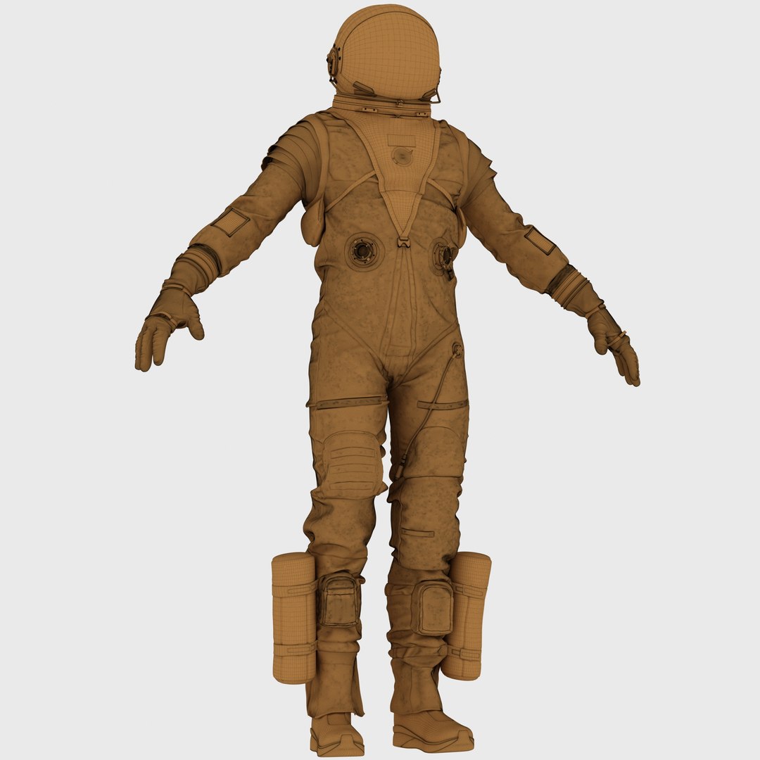 Artemis Orion OCSS Astronaut Suit 3D Model - TurboSquid 1843355