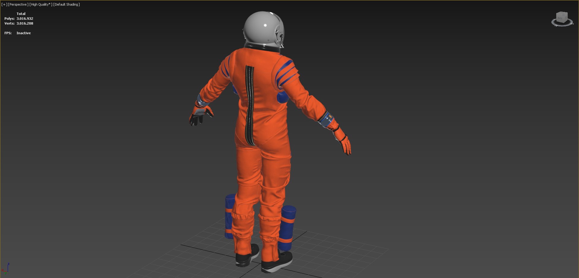 Artemis Orion OCSS Astronaut Suit 3D model - TurboSquid 1843355