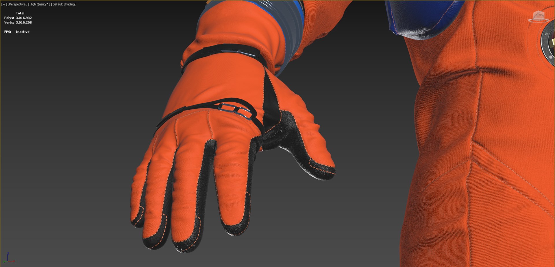 Artemis Orion OCSS Astronaut Suit 3D model - TurboSquid 1843355