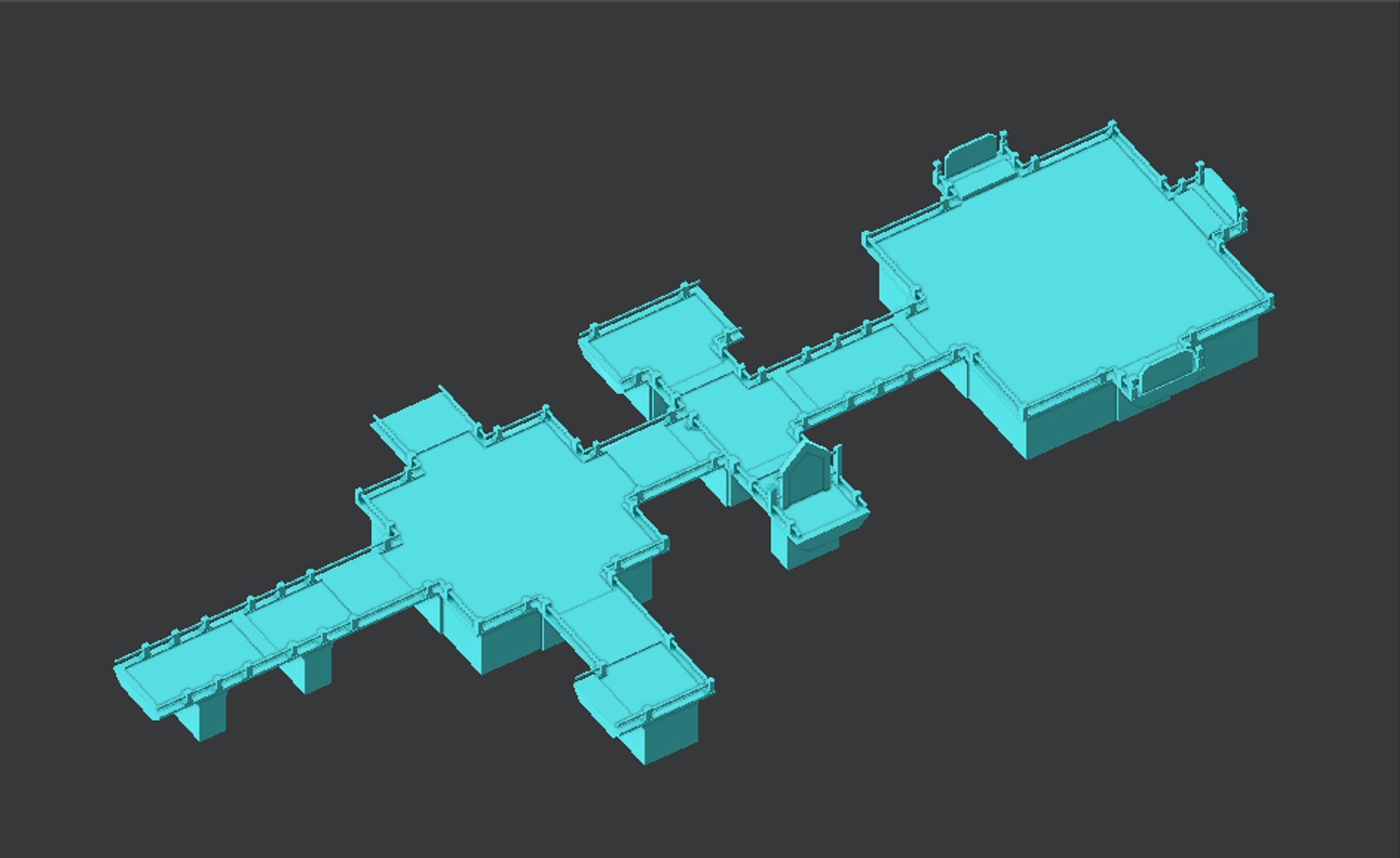 Platform 3D Model - TurboSquid 1301762